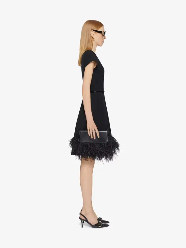 Givenchy 4g Bow Short-sleeved Mini Dress