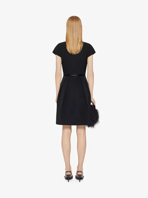 Givenchy 4g Bow Short-sleeved Mini Dress