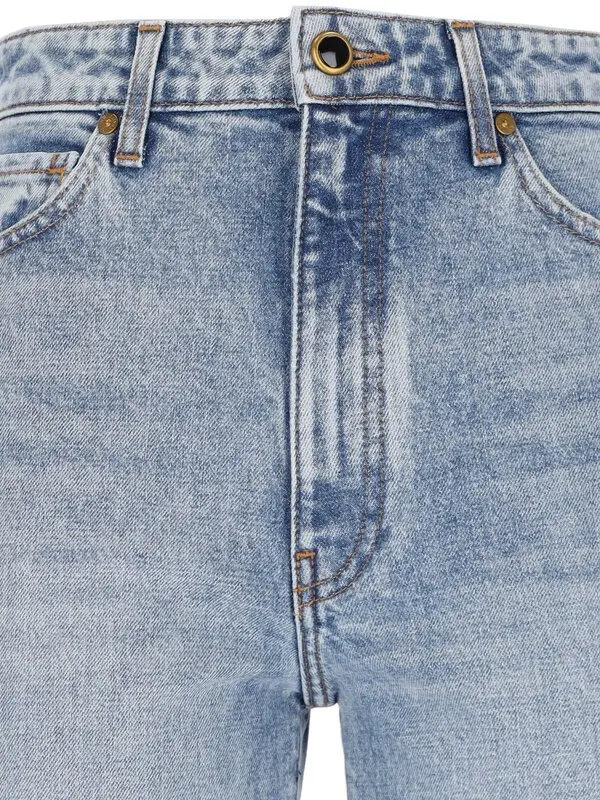 Khaite Danielle Straight Leg Jeans