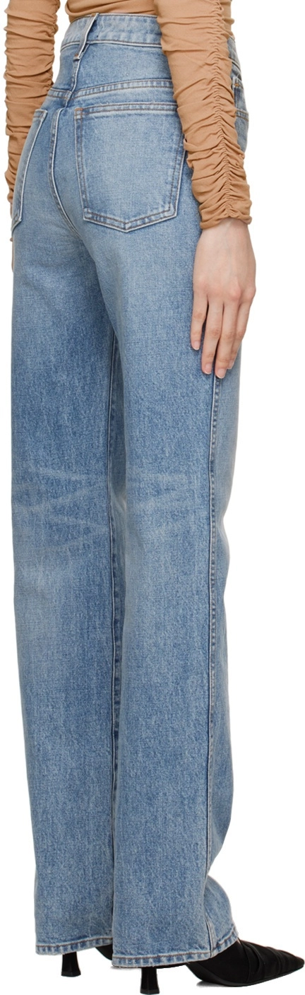 Khaite Danielle Straight Leg Jeans