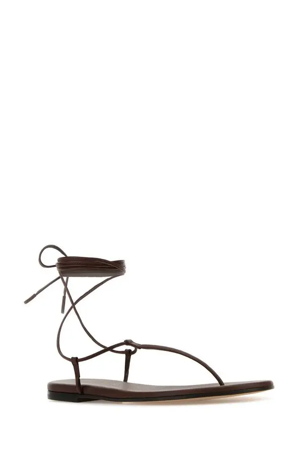 GIANVITO ROSSI Slingback Open-toe Flat Sandals