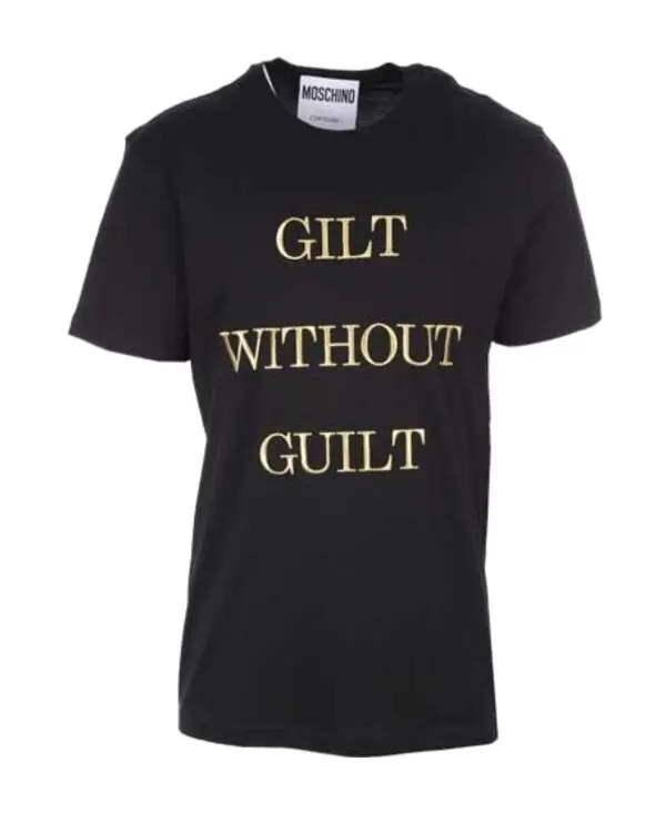 Moschino Slogan-print Short-sleeve T-shirt