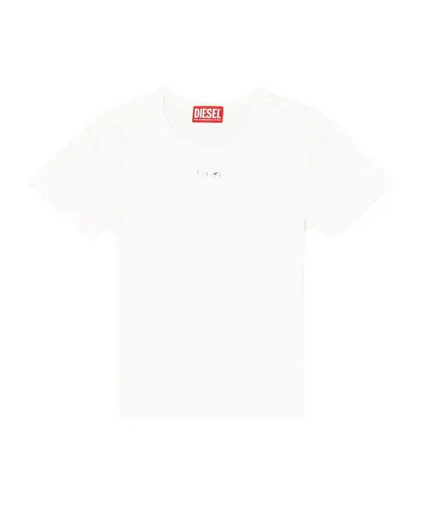 DIESEL® T-ele-long-od" T-shirt - White