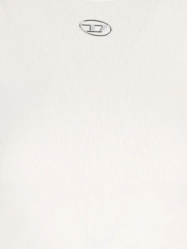 DIESEL® T-ele-long-od" T-shirt - White