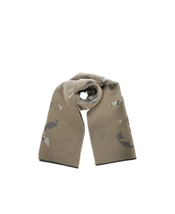 Givenchy Pattern Scarf - Gray