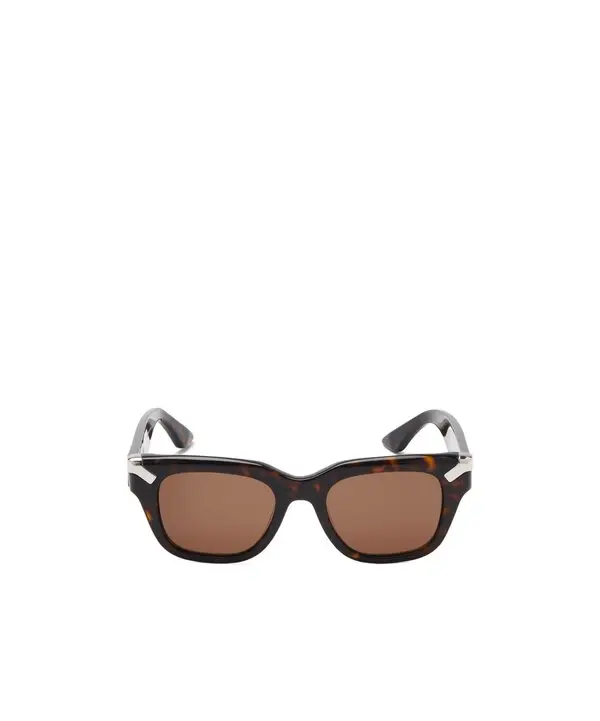 Alexander McQueen Square Frame Sunglasses - Brown