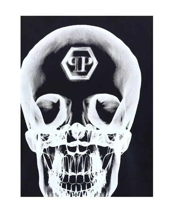 Philipp Plein Skull Printed Crewneck T-shirt