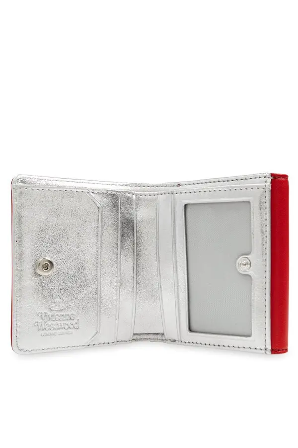 VIVIENNE WESTWOOD Orb Plaque Bifold Wallet