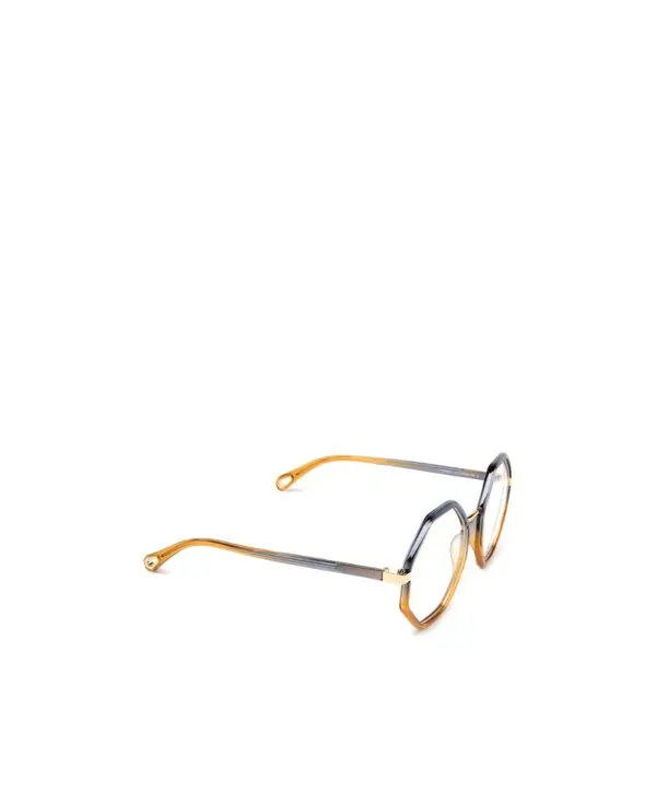 Chloé Eyewear Octagonal Frame Glasses - Multicolor