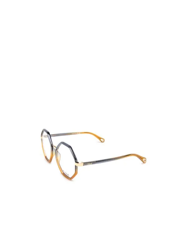 Chloé Eyewear Octagonal Frame Glasses - Multicolor