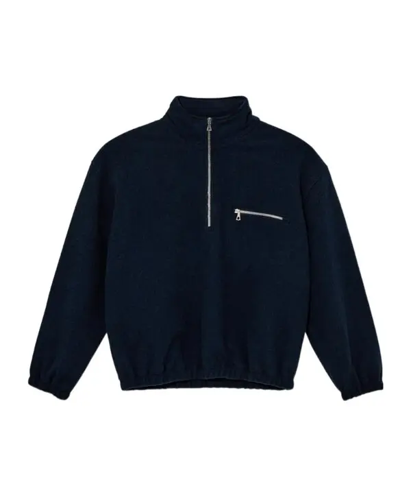RIER Wool Fleece Sweatshirt - Black