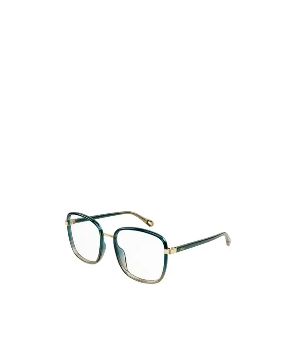 Chloé Eyeglasses With Geometric Square Frame - Multicolor
