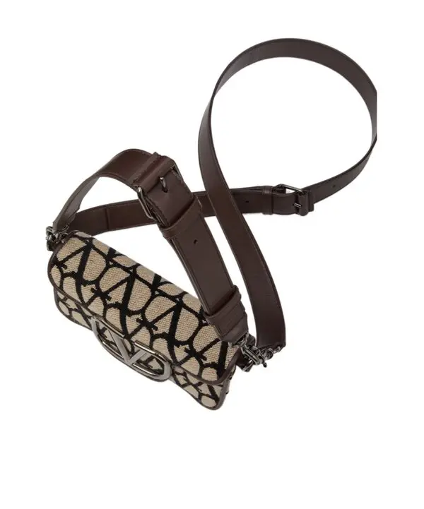 Valentino Garavani Vlogo Plaque Foldover Tote Bag