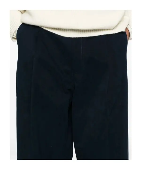 Studio Nicholson High-waisted Wide-leg Trousers - Black