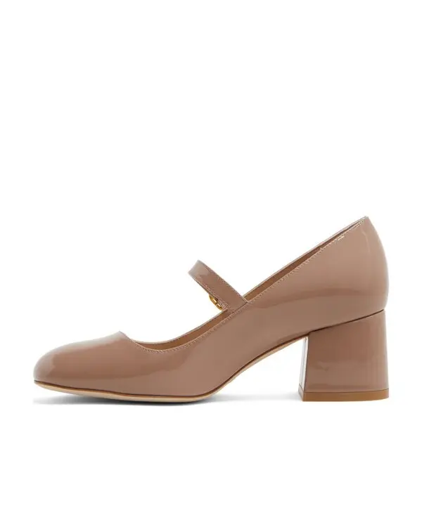STUART WEITZMAN Logo High Heel Mary Janes