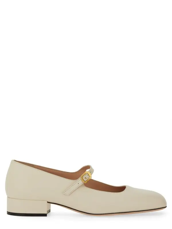 Bally Mary Jane Block Heel Pumps - Brown