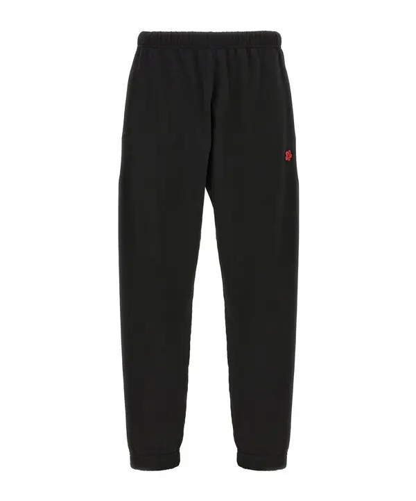 Kenzo Boke Flower Tapered-leg Track Pants - Black
