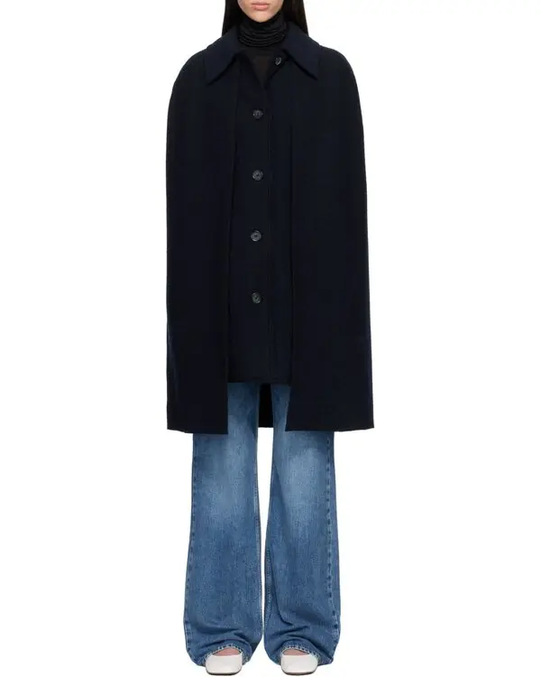 TOTEME Cape With Button Closure