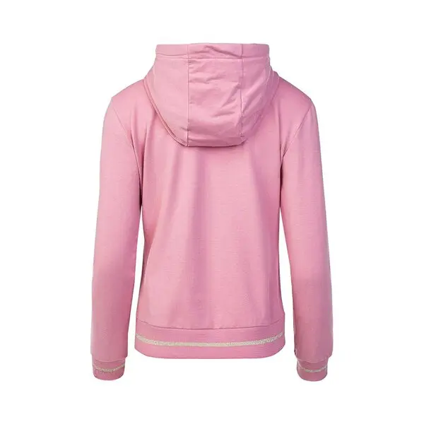 EA7 Logo Pattern Zip-up Hoodie