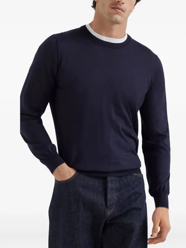 Brunello Cucinelli Crewneck Knitted Jumper
