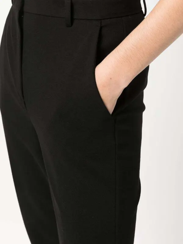Pinko High Waist Tapered Leg Trousers