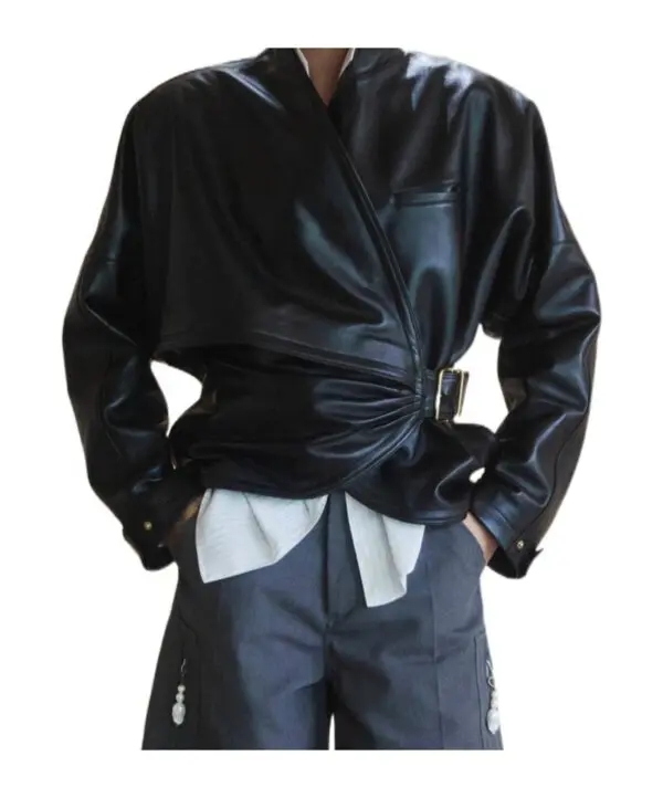 DARKPARK Cindy Leather Jacket - Black