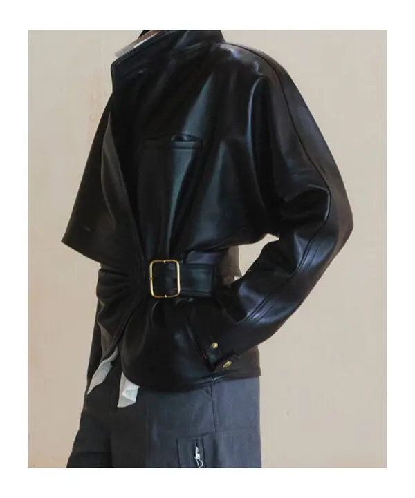 DARKPARK Cindy Leather Jacket - Black