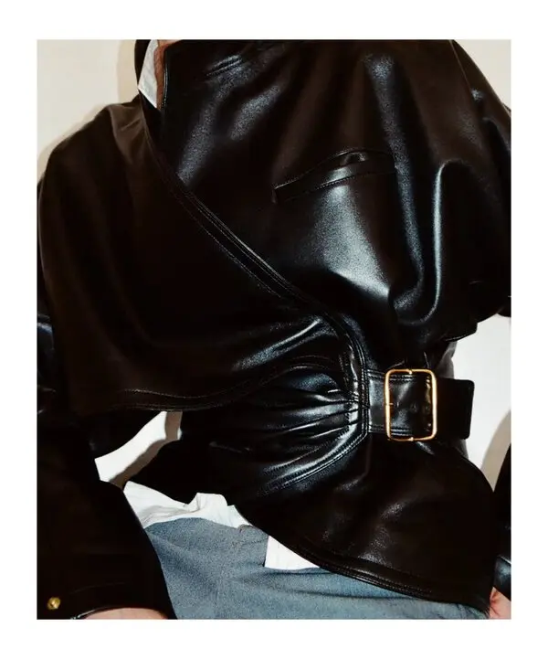 DARKPARK Cindy Leather Jacket - Black