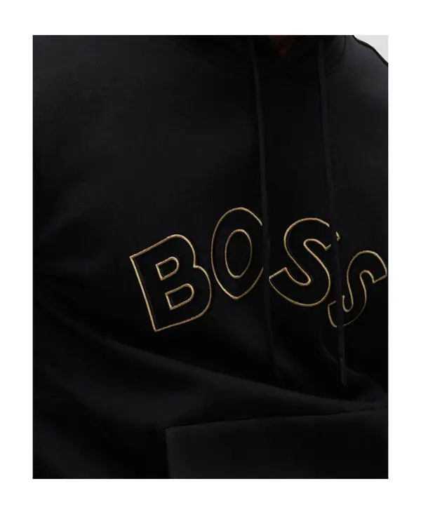 Hugo Boss Embroidered Logo Hoodie