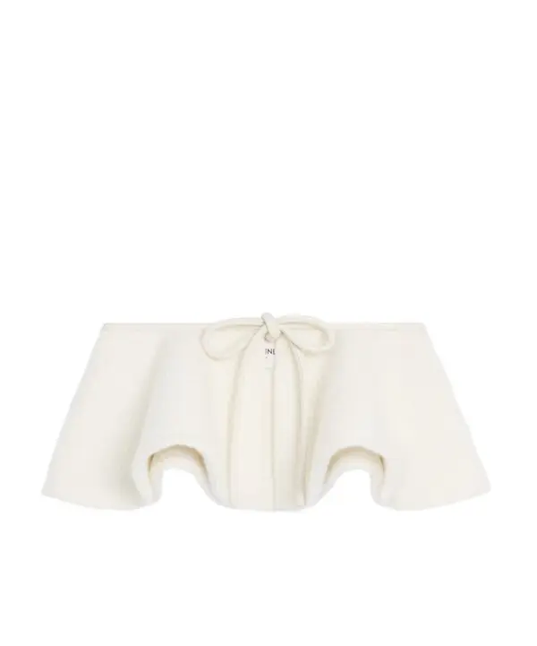 Celine Peplum In Cashmere And Wool