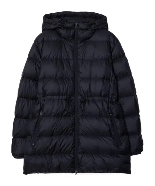 Burberry Hooded Down Jacket - Indigo