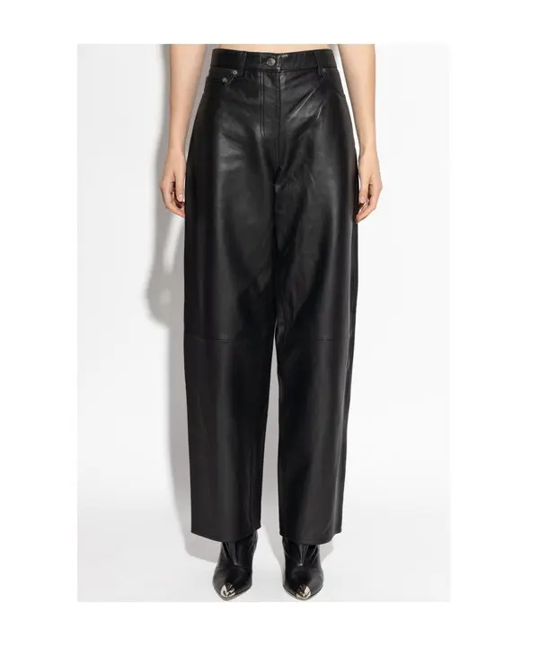 SAMSOE SAMSOE Saharpal Leather Pants