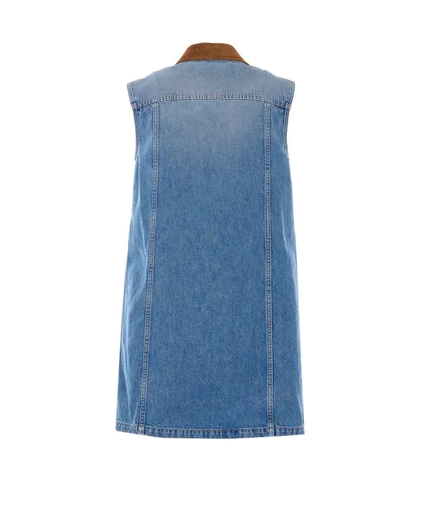 Versace Denim A-line Dress - No