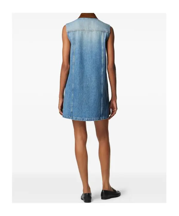 Versace Denim A-line Dress - No