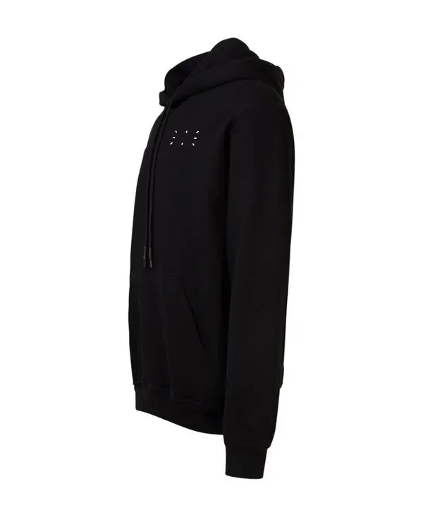 Alexander McQueen Graphic Print Long-sleeved Hoodie - Black