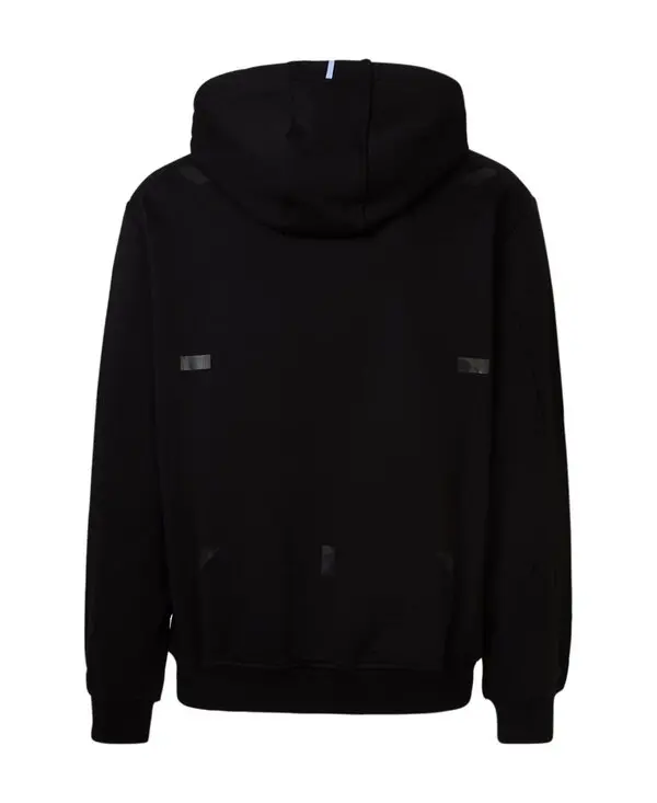 Alexander McQueen Graphic Print Long-sleeved Hoodie - Black