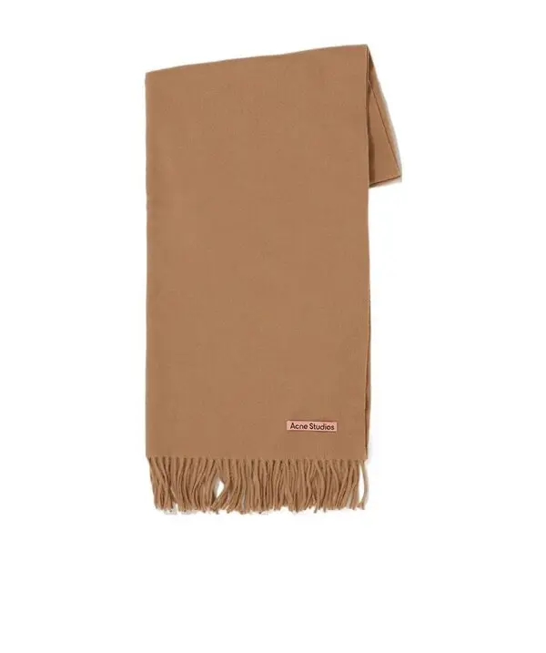 Acne Studios Wool Scarf - Brown