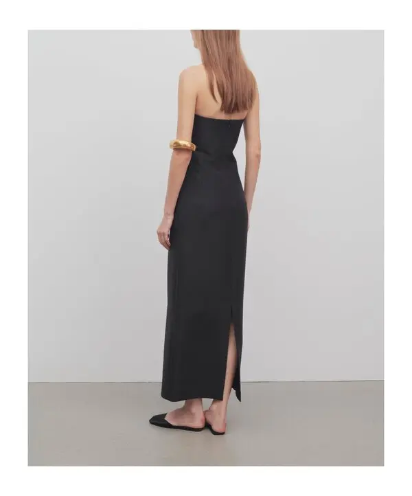 THE ROW Ward Off-the-shoulder Maxi Dress