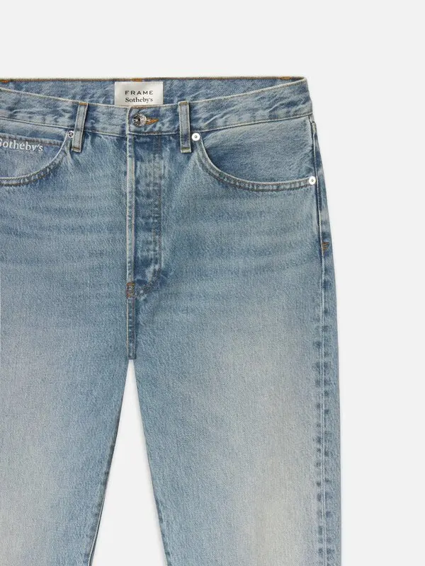 FRAME High Waist Straight Jeans