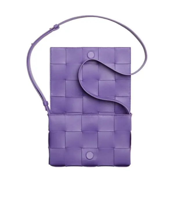 Bottega Veneta Logo Woven Shoulder Bag