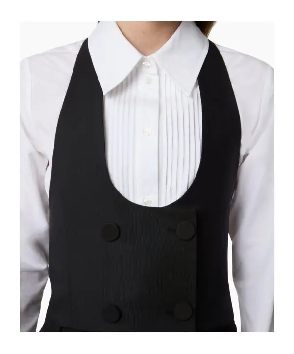 Nina Ricci Open Back Tailored Vest