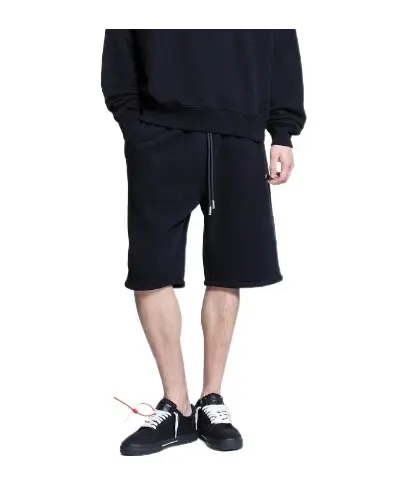 Off-White Logo Printed Drawstring Shorts