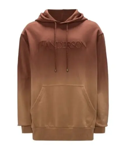 J.W.ANDERSON Embroidered Logo Drawstring Hoodie