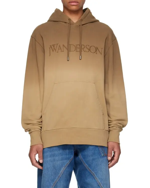J.W.ANDERSON Embroidered Logo Drawstring Hoodie