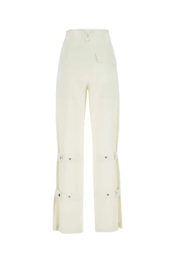 Bottega Veneta Wide-leg Cotton Trousers