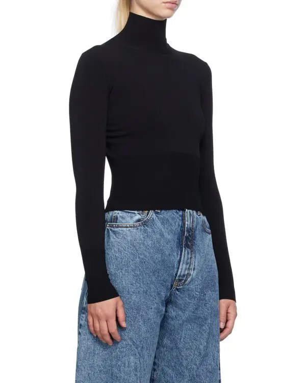 Alaïa Fine-knit Turtleneck Jumper