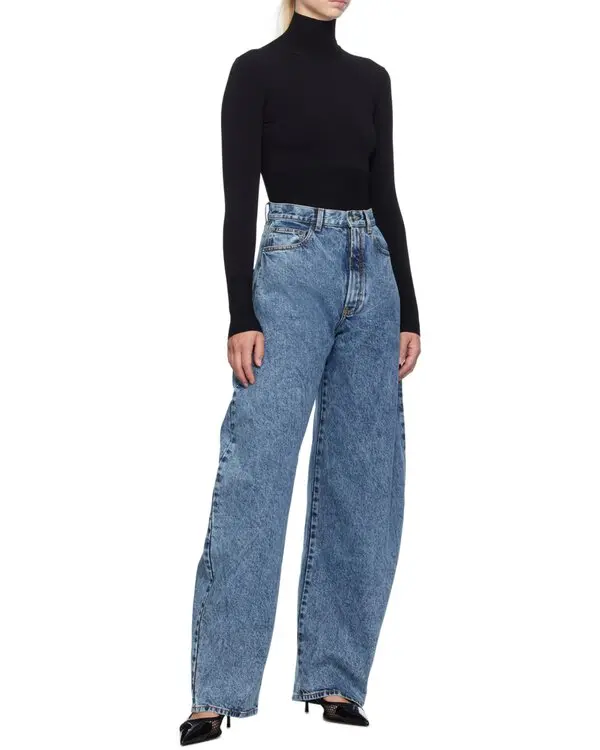 Alaïa Fine-knit Turtleneck Jumper