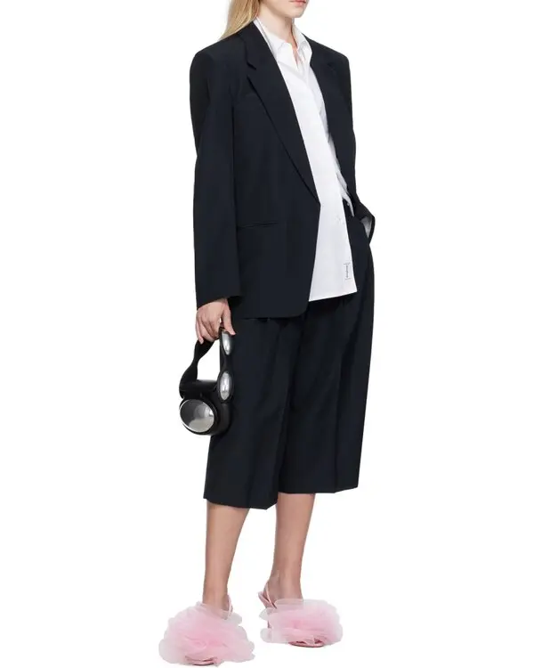 Alexander Wang Layered Tailored Culottes - Black