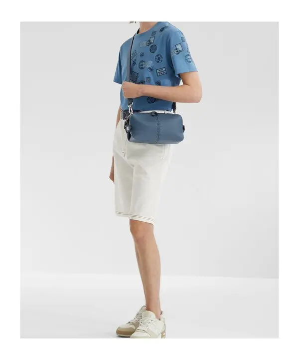 Fendi Selleria Small Shoulder Bag - Blue