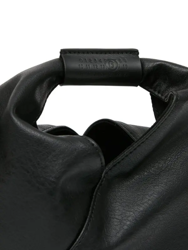 MAISON MARGIELA Japanese Logo Detailed Crossbody Bag - Black